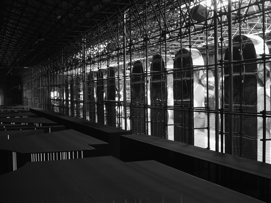 HEDI SLIMANE EXHIBITION - VERSAILLES MAZE